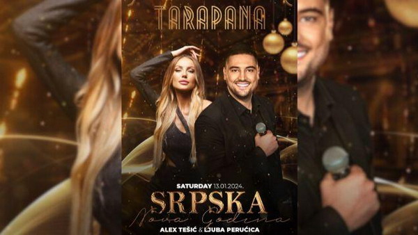 Klub kafana Tarapana - Srpska Nova godina